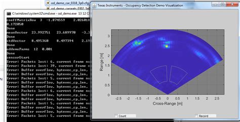 Iwr1642boost Issue Of Running Occupancy Detection Demo Automotive
