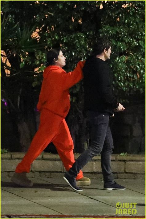 Ashley Benson Displays Her Growing Baby Bump During Date Night With