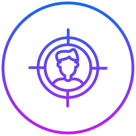 Premium Vector Target Audience Vector Illustration