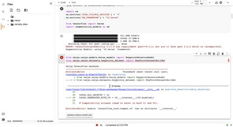 Tensor Flow Version Error · Issue 35 · Donsetpgnarya · Github