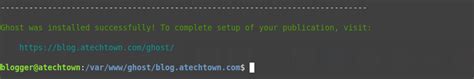 How To Install Ghost Cms On Ubuntu 2004 Imaginelinux