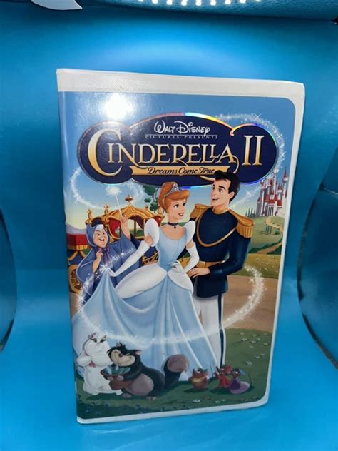 Walt Disney Vhs Cinderella Ii Dreams Come True Tested Picclick Uk