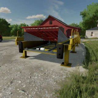 Loading Ramp With Dock Leveler V1 0 0 0 FS25 FS22 Mod