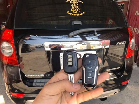 ทำกุญแจรีโมทเพิ่ม Chevrolet Captiva แบบพับสวยงามครับ 🇹🇭🇹🇭🇹🇭🚘🚘🏁🚗🔑🚙 รีโมทหายหมดทำเพิ่ม รับ