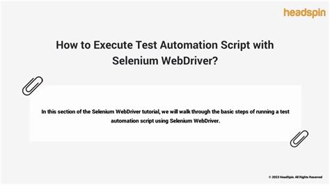 Ppt A Definitive Guide To Mastering Selenium Webdriver Automation Effectively Powerpoint