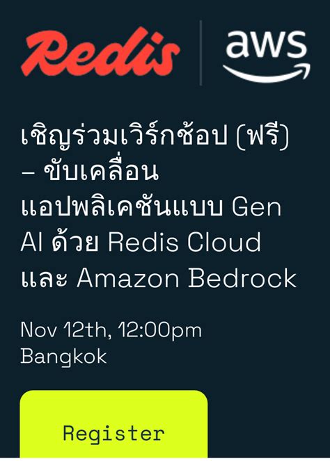 Powering Generative Ai Apps With Redis Cloud And Amazon Bedrock