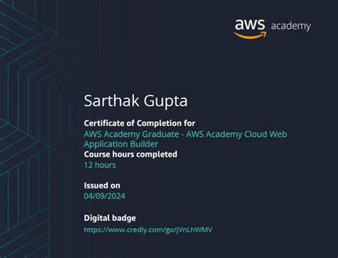 Sarthak Gupta On Linkedin Cloudcomputing Aws Certifications Microservices Cicd Cloudsecurity