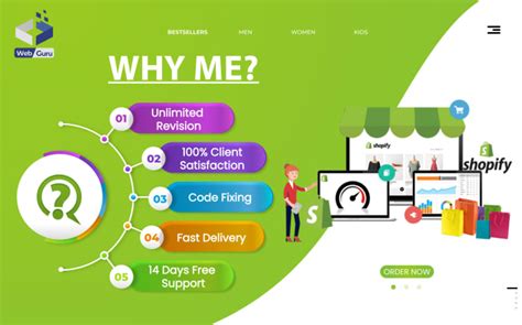 do shopify custom coding bug fixing and customisation by webguru0 fiverr