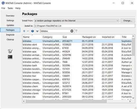 How Can I Install A Package On MikTeX TeX LaTeX Stack Exchange