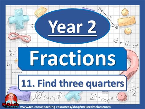 Year 2 Fractions Find Three Quarters White Rose Maths Teaching