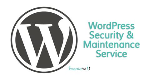 Wordpress Security And Maintenance Service