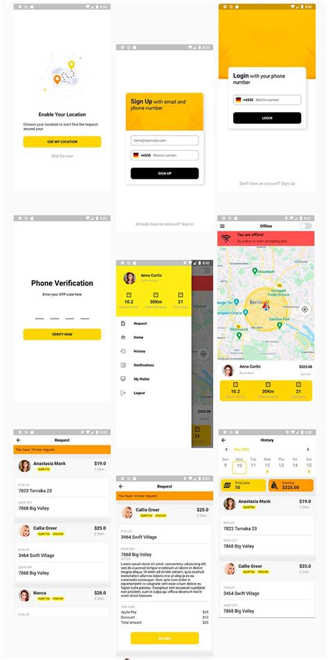 Uikit The Best Biggest Flutter Ui Kit 10 Apps 5 Web Apps Code