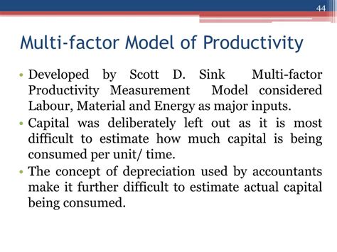 Ppt Productivity Concept Measurement And Improvement Powerpoint Presentation Id4771263