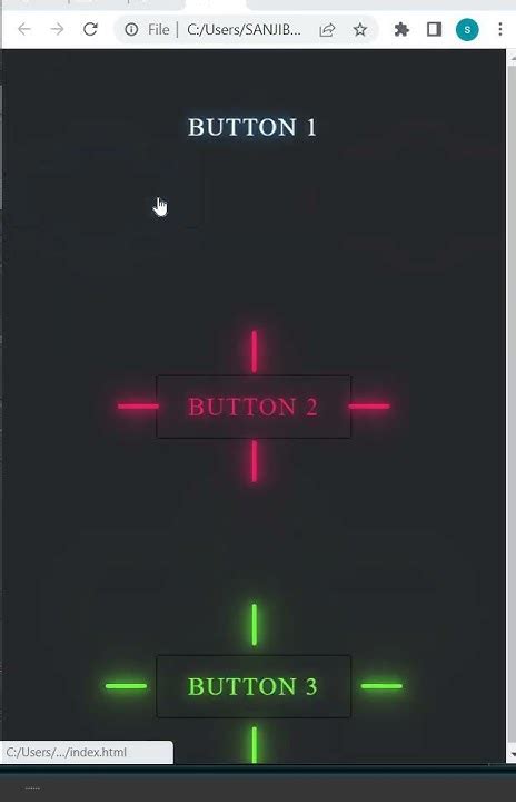 Buttons With Awesome Hover Effects Using Only Html And Css