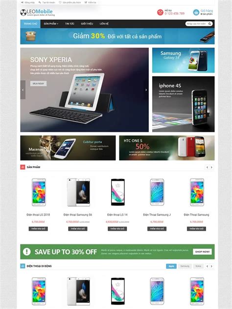 Template Blogspot Bán điện Thoại Mobile Chuẩn Seo Giá Rẻ