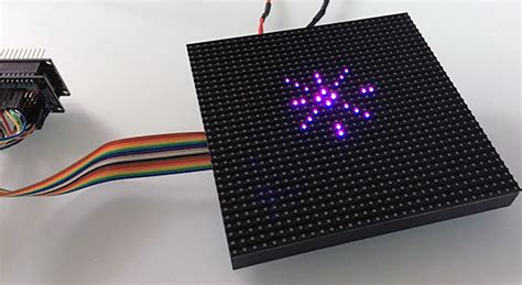 Fireworks Led Matrix Mauro Alfieri Wearable Domotica Robotica