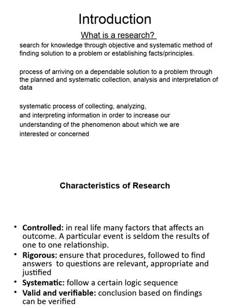 Research Introduction Pdf Methodology Causality
