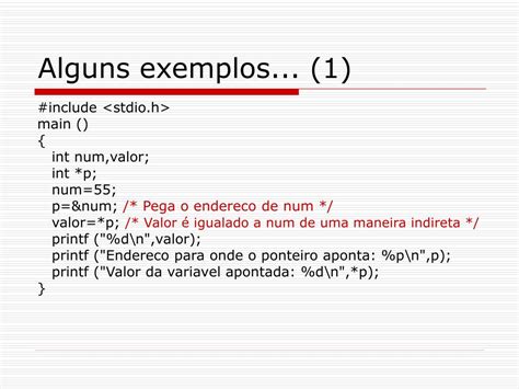 Ppt Ponteiros Em C Powerpoint Presentation Free Download Id4578324