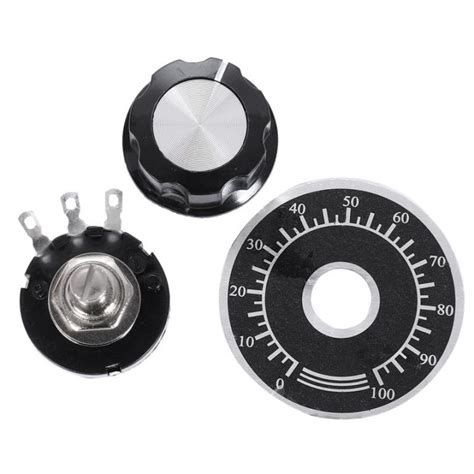 Rotary Taper Carbon Potentiometer With Diameter With Knob Rv24yn 20s