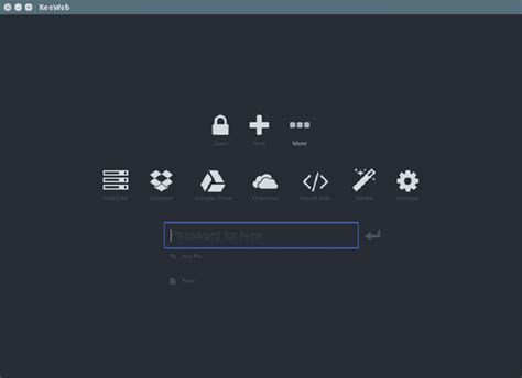 Keeweb An Open Source And Cross Platform Password Manager