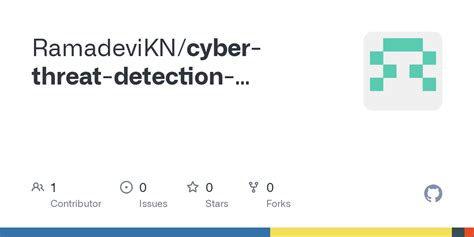 Github Ramadevikn Cyber Threat Detection Machine Learning Project