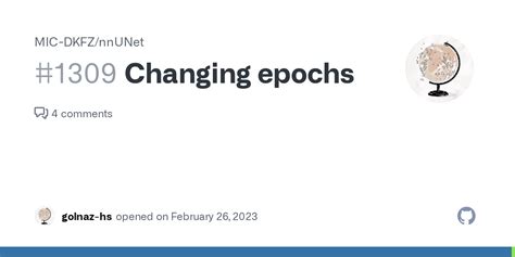 Changing Epochs Issue MIC DKFZ NnUNet GitHub