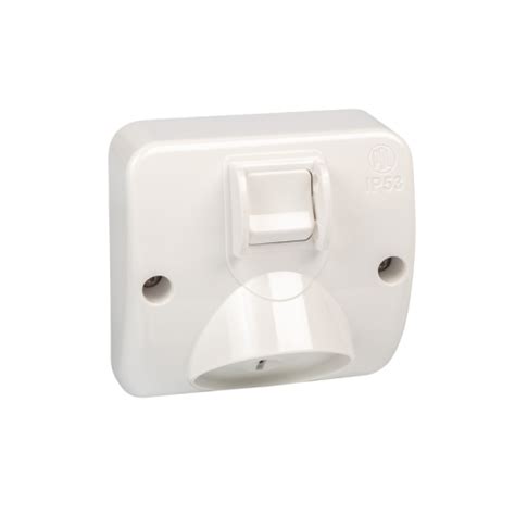 Pdlwso315legy Pdl Weatherproof Switched Socket 1g Ip55 15amp Grey