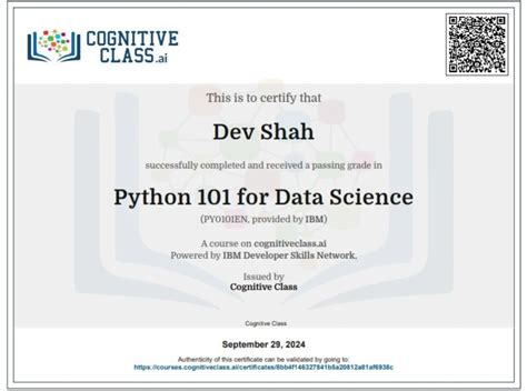 Dev Shah On Linkedin Hello Connections Im Excited To Share That Ive Recently Completed A…