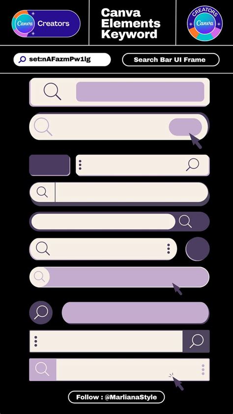 Search Bar Ui Frame Washi Tape Journal Frame Set Frame