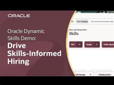 Oracle Dynamic Skills Oracle
