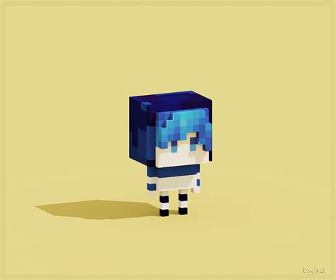 Little Chibi Voxel Renders 3 Hypixel Forums