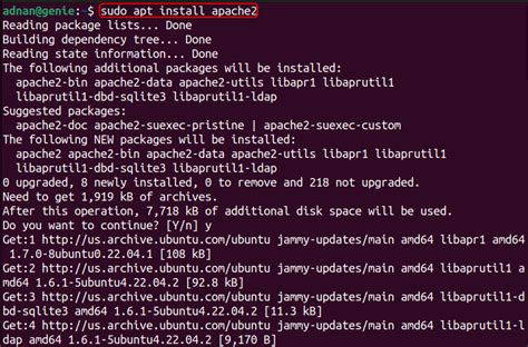How To Install And Configure Apache On Ubuntu 2204 Linux Genie