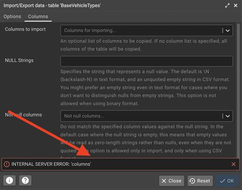 Importexport Section Problem · Issue 5672 · Pgadmin Orgpgadmin4 · Github