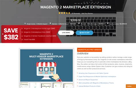 Review Of Landofcoders Marketplace Extension For Magento 2