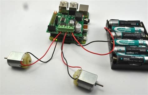 Overview Controlling Motors Using The Raspberry Pi And Raspirobot Board V2 Adafruit Learning