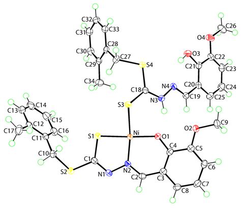 A Ternary Nickel(II) Schiff Base Complex Containing Di-Anionic and Neutral Forms of a ...