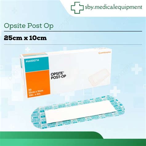 Promo Opsite Post Op 25 Cm X 10 Cm Plester Luka Tahan Air Opsite Diskon 23 Di Seller Tummy