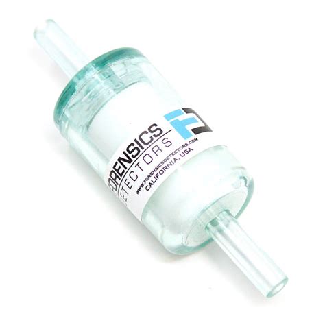 particle gas filter medium size forensics detectors