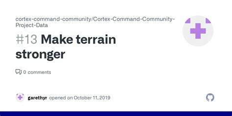 Make Terrain Stronger · Issue 13 · Cortex Command Communitycortex