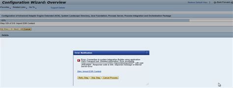 Sap Po Applocking Service Xi Application Repository Failed Sap