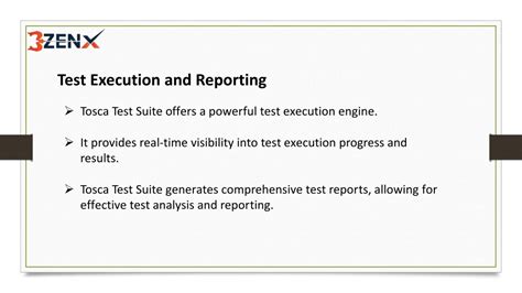 Ppt Tosca Testing3zen Powerpoint Presentation Free Download Id