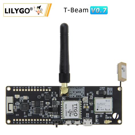 Lilygo® Ttgo T Beam V07 Esp32 Lora 868923mhz Wifi Wireless Bluetooth