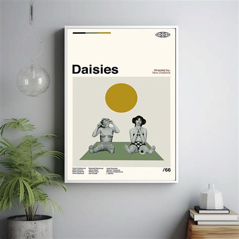 Daisies Movie Poster Daisies Wall Art Album Film Poster Wall Art M