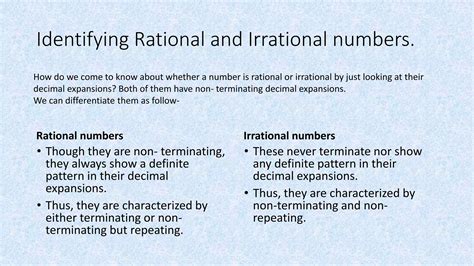 Types Of Numbers Pptx