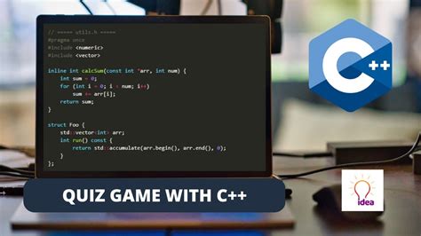Quiz Game With C C Project YouTube