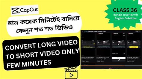 Convert Long Videos Into Short Clips For Social Media In A Few Minutescapcut Ai Hacks Ep36