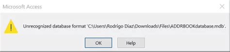 How To Fix The Unrecognized Database Format Error In Ms Access