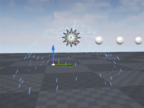ue4 cpu particles are colliding with invisible plane real time vfx