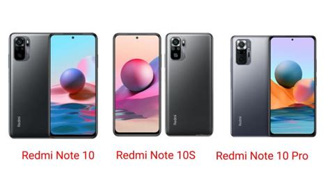 7 Perbedaan Xiaomi Redmi Note 10 Redmi Note 10S Dan Redmi Note 10 Pro