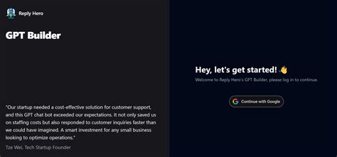 Reply Hero GPT Builder